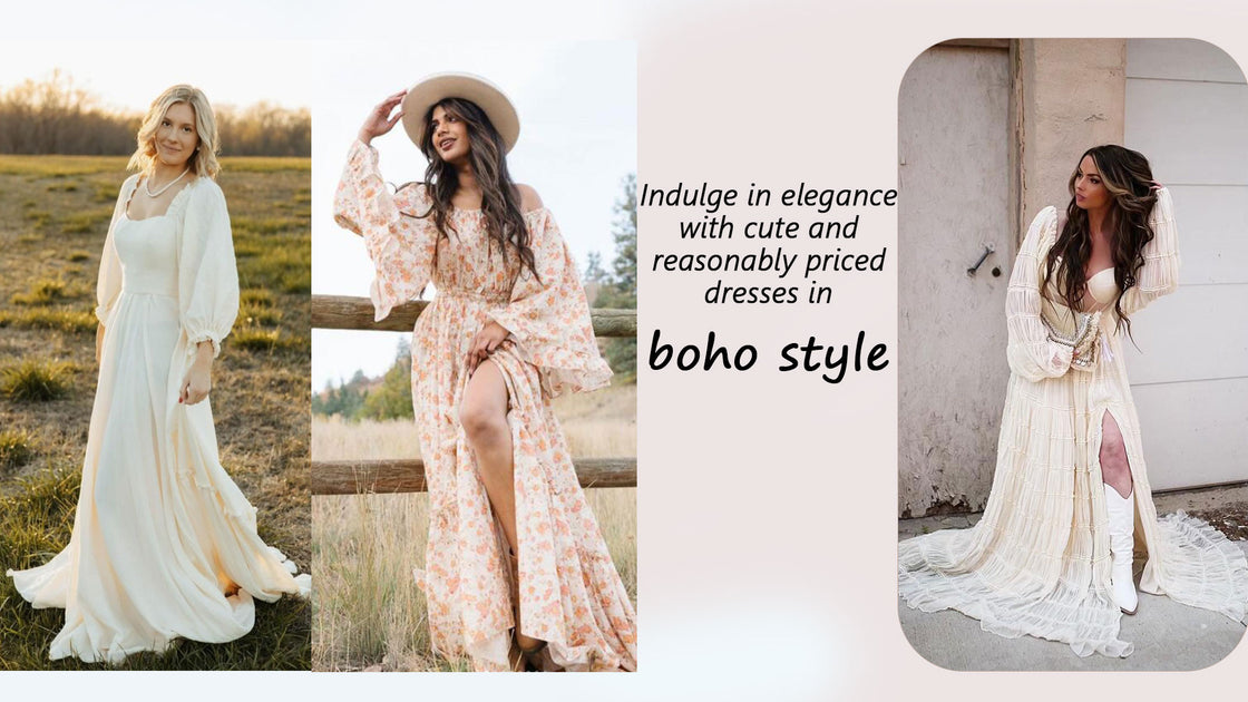 What to Wear for a Fall Photoshoot? Picture-Perfect Boho Maxi Dresses ...