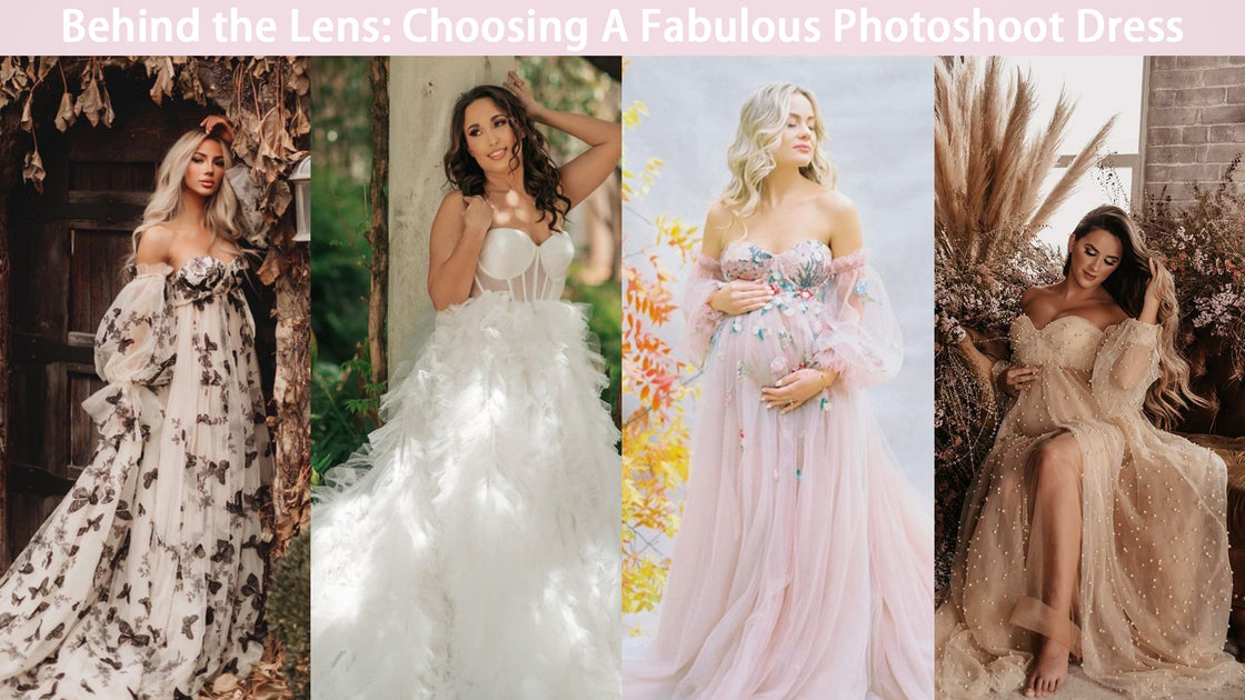 What To Wear For a Photoshoot: Elegant Dresses to Help you Feel Your B ...