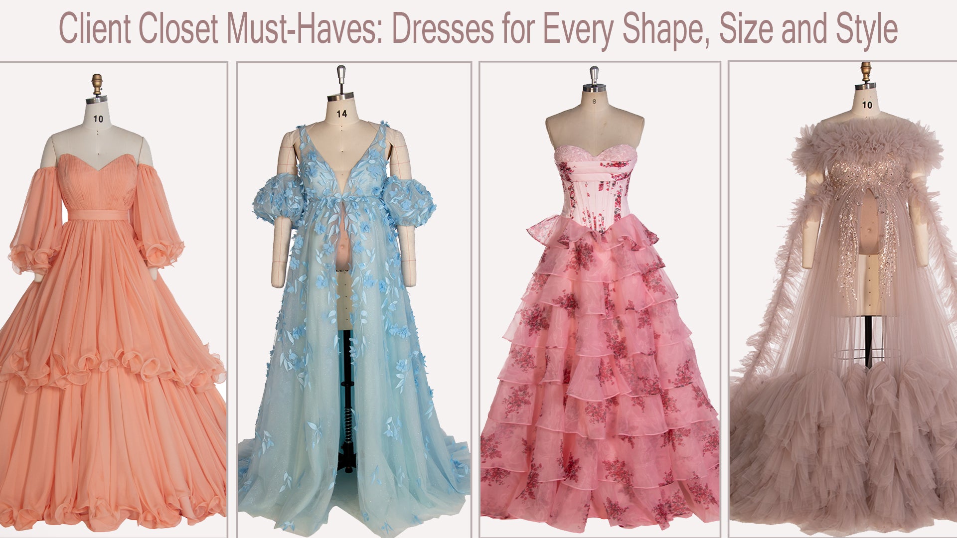 For Photographers: How to Choose Photoshoot Dresses for Your Clients ...