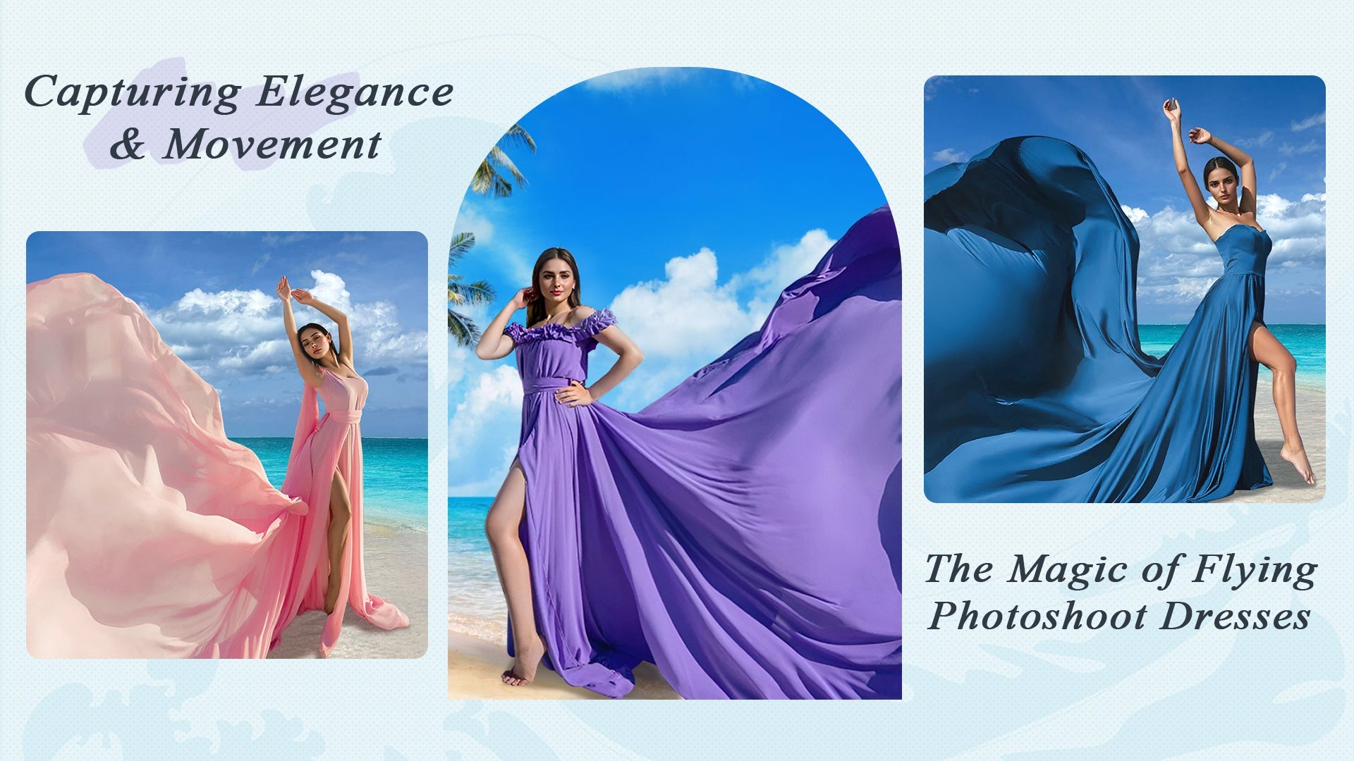 Flying Dresses: The Secret to Dramatic Photoshoots in Nature – yewendress