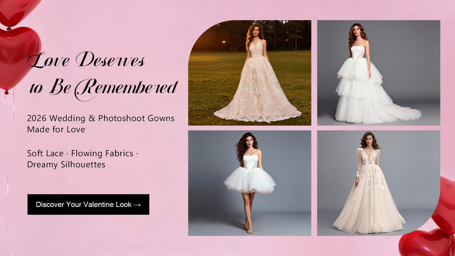 2026 Wedding Dresses for Valentine’s Day: Romance, Drama & Dreamy Deta ...